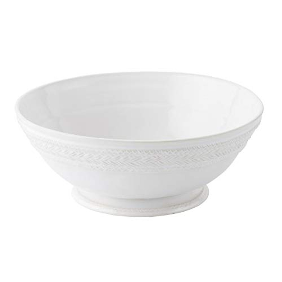Juliska Le Panier Whitewash Footed Fruit Bowl