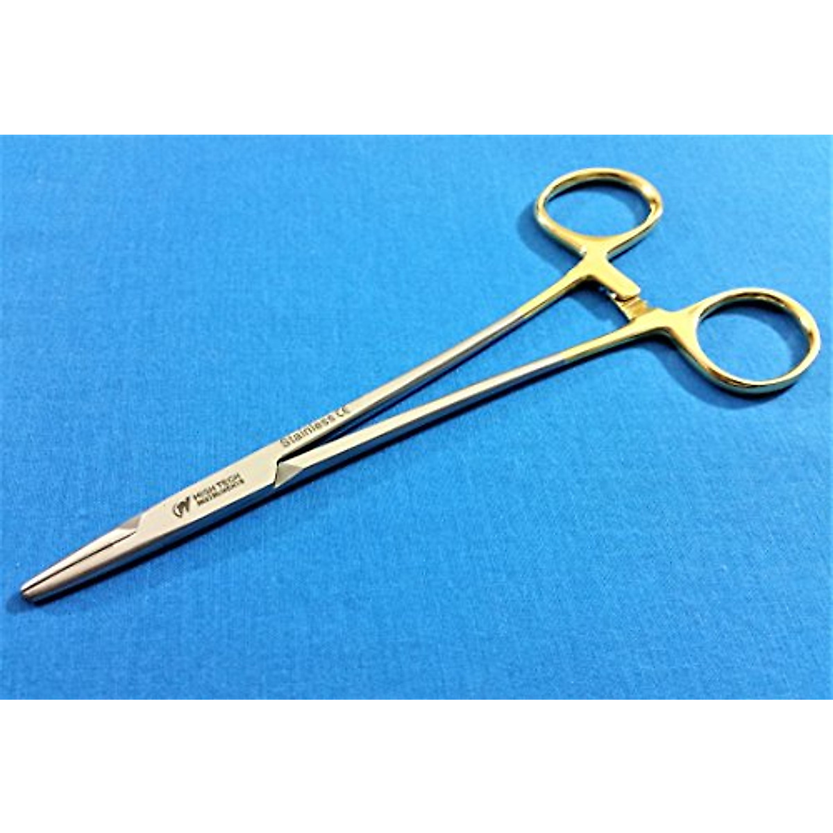 T/C PREMIUM O.R GRADE MAYO HEGAR NEEDLE HOLDER 6" SERRATED WITH TUNGSTEN CARBIDE INSERTS ( HTI BRAND)