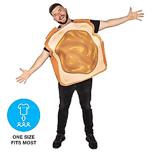 Peanut Butter and Jelly Sandwich Couples Halloween Costume - Funny Food Outfit