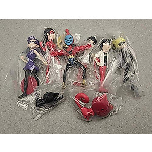 Cartoon-Inspired Ladybug and Cat Noir (Set of 8 pcs), Action Figures, Toys