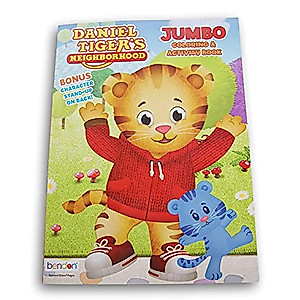 Coloring Books Daniel Tiger Coloring and Activity Book - Mr. Roger's Neighborhood - 80 Pages
