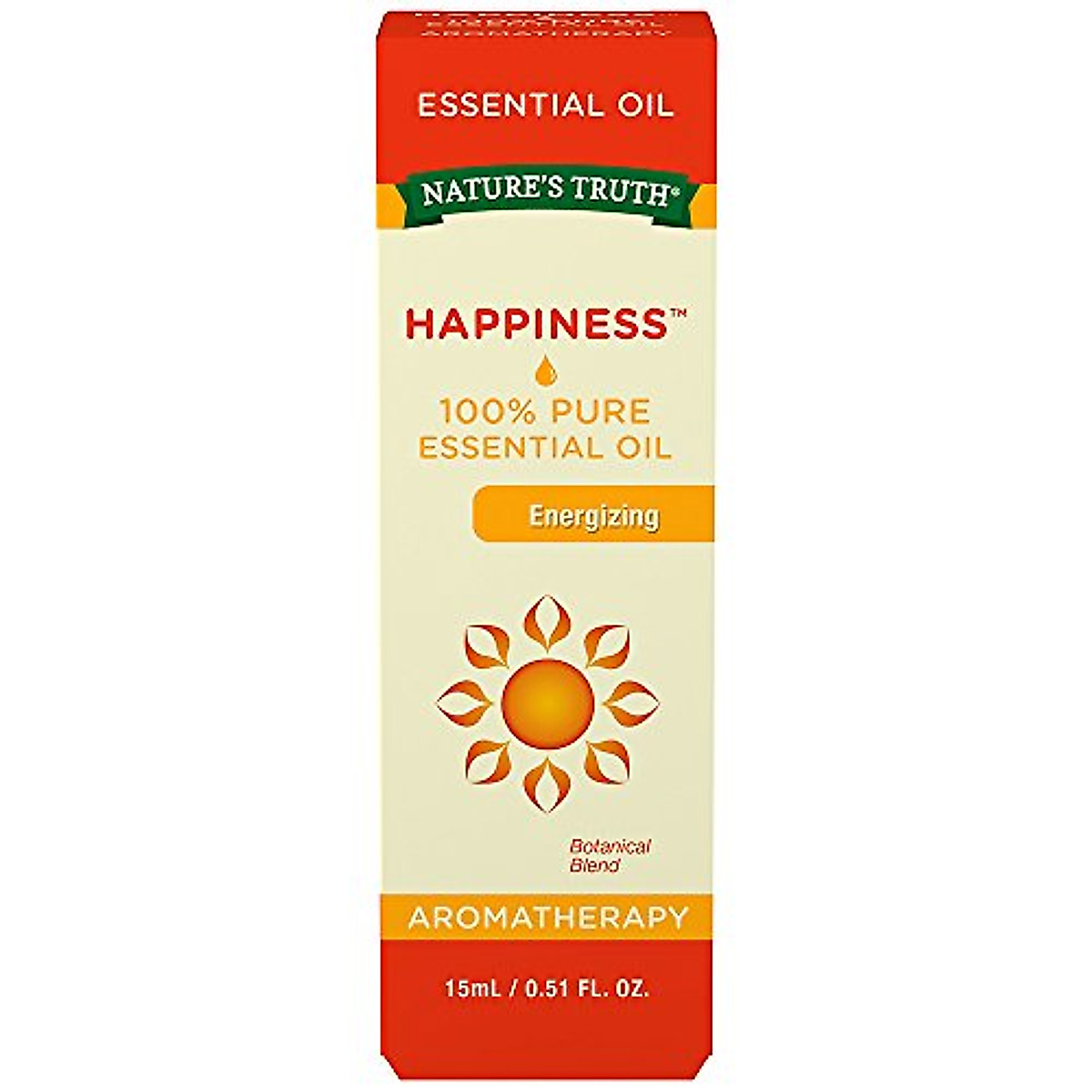 Nature's Truth Essential Oil, Happiness, 0.51 Fl Oz