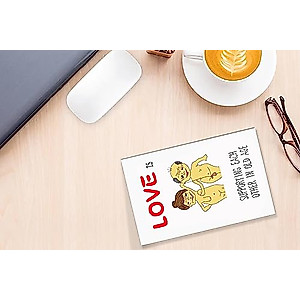 Joycard Funny Birthday Cards 40th 50th 60th Anniversary Wife Husband Mom Dad Grandma Mischievous Valentine's Day SUPPORTING EACH OTHER IN OLD AGE