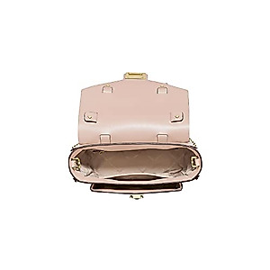 Michael Kors Manhattan Medium Top Handle School Satchel Leather Bag