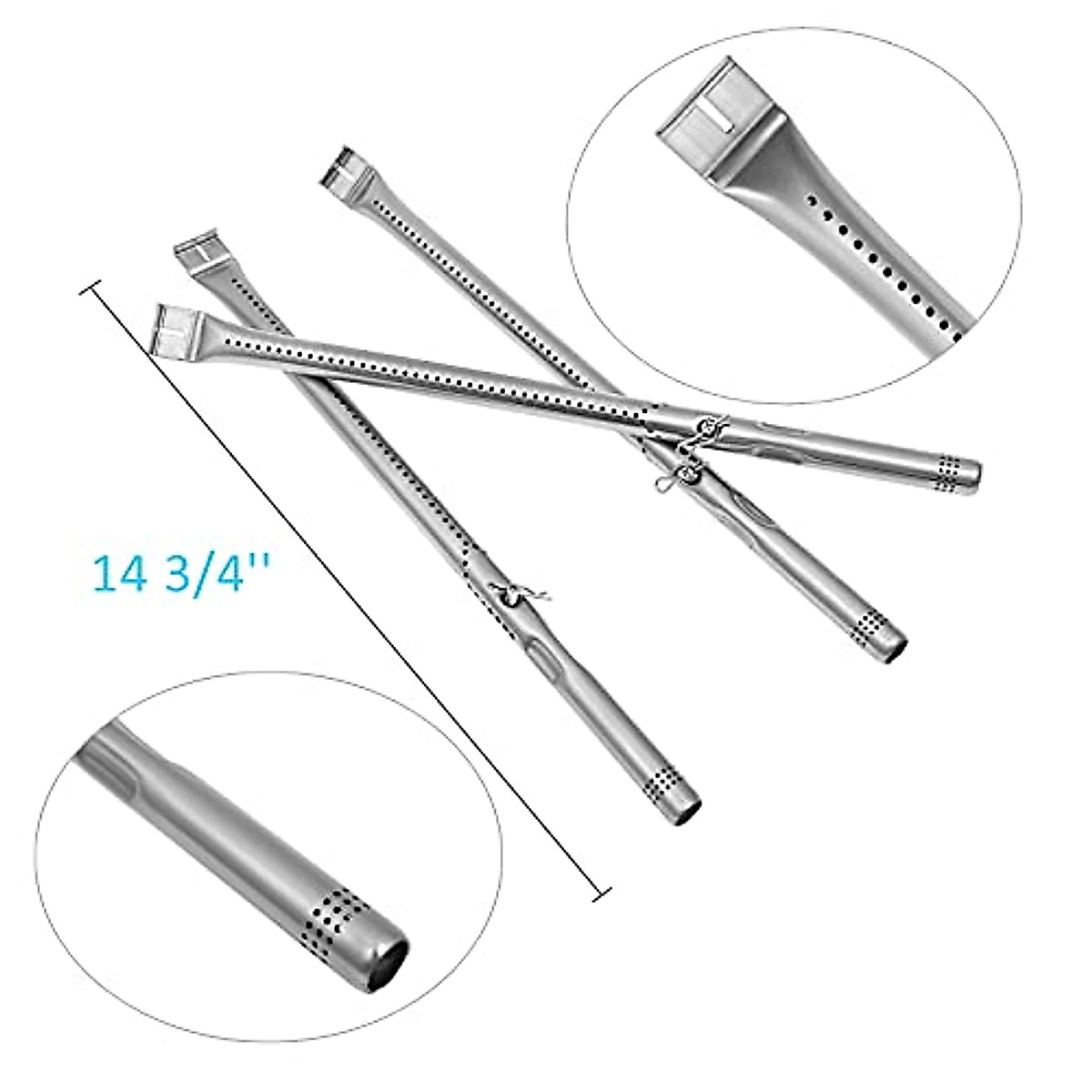 BBQration Replacement Parts for Charbroil TRU-Infrared 463242515 463242516 463243016 463367016 466242515 466242516 466242615 466242616 466243219 G466-2500-W1 G466-0024-W1