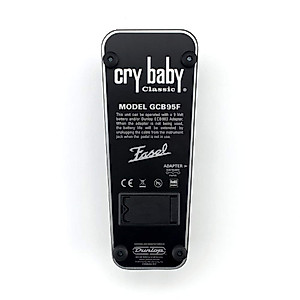 Dunlop GCB95F Cry Baby Classic Wah Pedal Bundle with 2 MXR Patch Cables and Dunlop Pick Pack