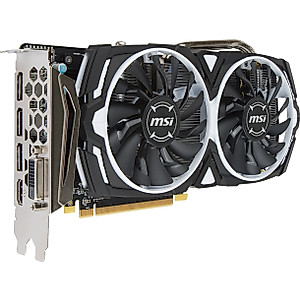 MSI Gaming Radeon RX 570 256-bit 8GB GDRR5 DirectX 12 VR Ready CFX Graphcis Card (RX 570 ARMOR 8G OC)