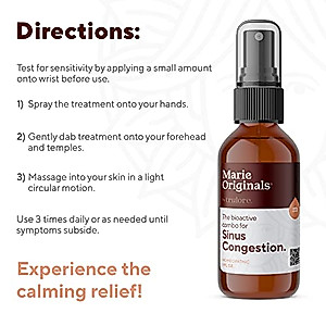 Breathe Blend Essential Oil Sinus Spray | Best Therapeutic Grade Essential Oils for Sleep, Stress, Congestion Relief | Peppermint, Eucalyptus, Rosemary, Clove, Olive, Cajeput, Mint | Aromatherapy Oils
