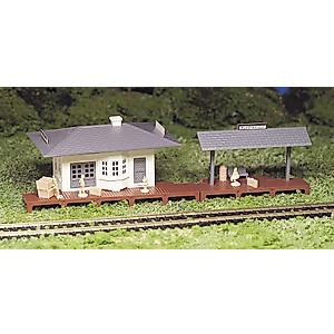 Bachmann Trains Suburban Station , Blue