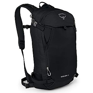 Osprey Soelden 22 Men's Backcountry Ski and Snowboard Backpack, Black, One Size