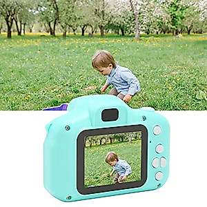 Mini Digital Camera, Simple Keys Kids Camera Filter 2.0inch IPS Screen for Kids Gifts