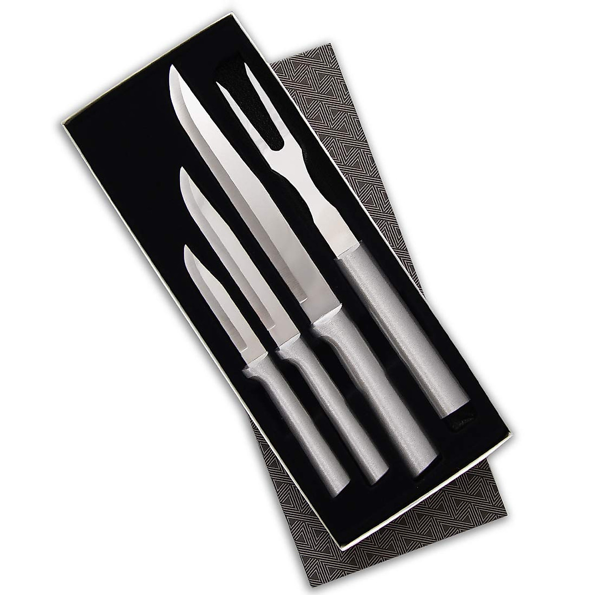 RADA Prepare Then Carve Carving Knife Gift Set With Knife Sharpener