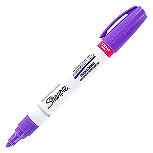 Sharpie, Medium Point, Purple Ink, Oilased Paint Marker, Pack of 12, 12 Pack
