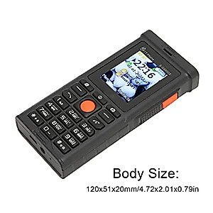 GOWENIC 2G Unlocked Big Button Mobile Phone for Elderly, Dual Card Dual Standby Unlocked Senior Phone with Loud Speaker and Signal Booster Antenna, Strong Flashlight, Extra Phone Holder(US)