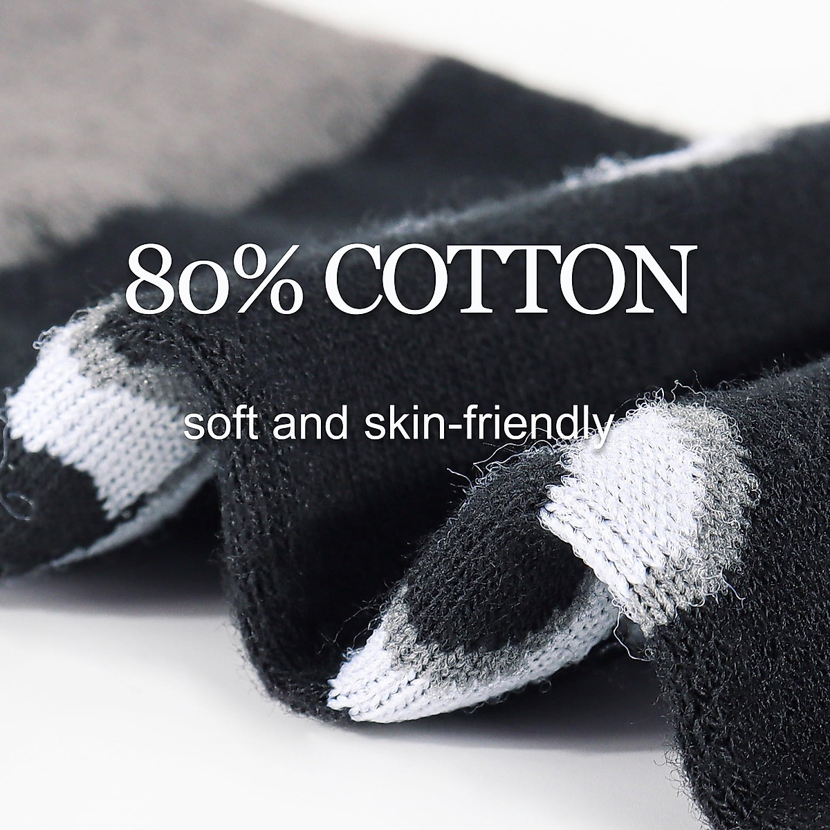 Jeasona 50th Birthday Gifts for Men Funny Fun Black Crew Cotton Socks