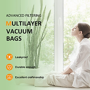 18 Pack Vacuum Bags Replacement for Eureka Mighty Mite 3670 and 3680 Series Canisters, MM Vacuum Bags 60297A, 60295A, 60295B, 60295C, 60296C Style