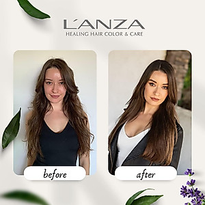 L’ANZA Healing Moisture Kukui Nut Conditioner, Renews Strength, Replenishes Moisture, for a Perfect Silky Look, Suitable for All Hair Types (33.8 Fl Oz)