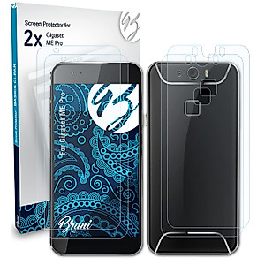 Bruni Screen Protector compatible with Gigaset ME Pro Protector Film, crystal clear Protective Film (Set of 2)