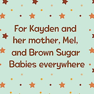 Brown Sugar Baby Board Book - Beautiful Story for Mothers and Newborns, Ages 0-3
