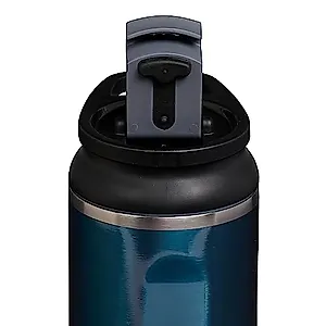 Igloo, 20 OZ Stainless Steel, Tumbler, Flip ‘n’ Sip, Modern Blue