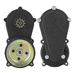 Gear Reduction Box For Ssr 50Cc-Gear Box,11T T8F Double Chain 47/49CC Motor Clutch Drum Gear Box for 2 Stroke Chinese Minimoto Baby Kid Dirt Bike
