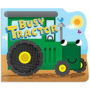Busy Tractor - Touch and Feel Board Book - Sensory Board Book