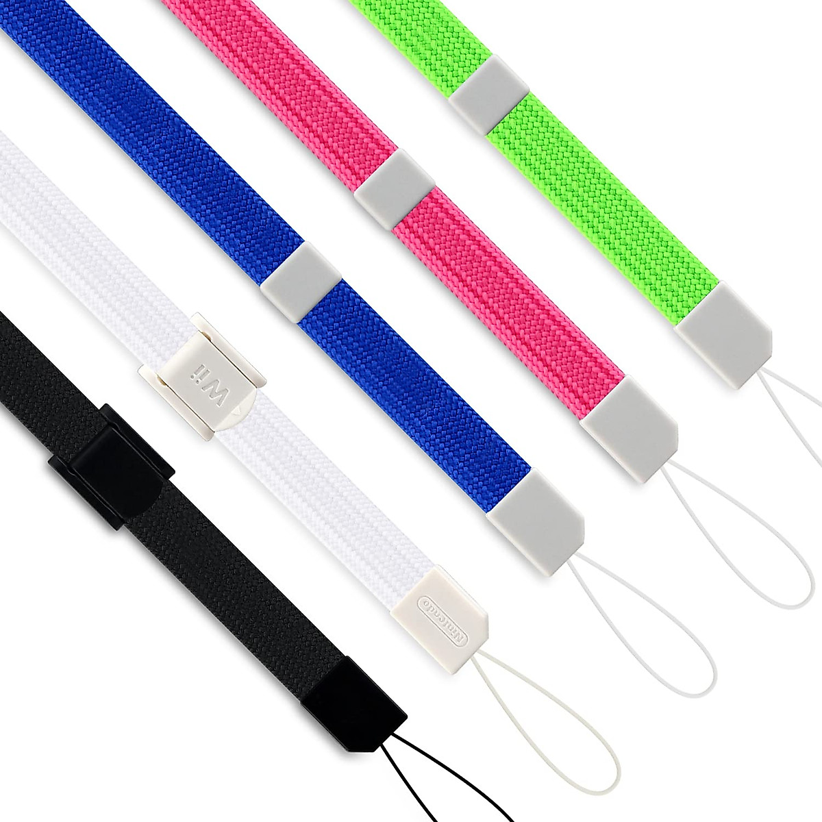 OSTENT 5 x Wrist Strap for Nintendo Wii Remote Controller DSi/DS Lite/3DS/PSP/DV Console