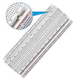 DEYUE 3 Set of Solderless Prototype Breadboard 830 tie Points Breadboard