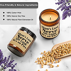 Scented Candle, Birthday Gifts for Mom, HBESTIE Lavender Soy Candles Gifts, Mother's Day Gifts from Daughter Son, Great Mother Gifts, Funny Gifts, Candle Gifts for Women, Thank You Gifts for Mom, Her