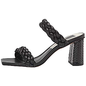 Dolce Vita womens Paily Heeled Sandal, Black Stella, 7.5 US