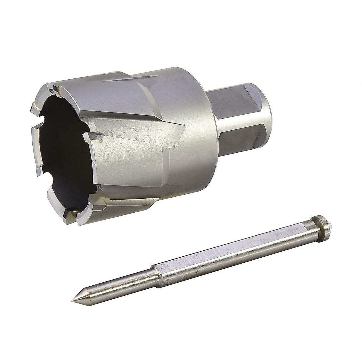 MAXTOOL 1" x1-3/8 TCT Annular Cutters & Pin Carbide Tip Slugger 25mmx35mm Magnetic Core Drills Slug Cutter 1-3/8" Deep Weldon Shank; ANW00S35R100