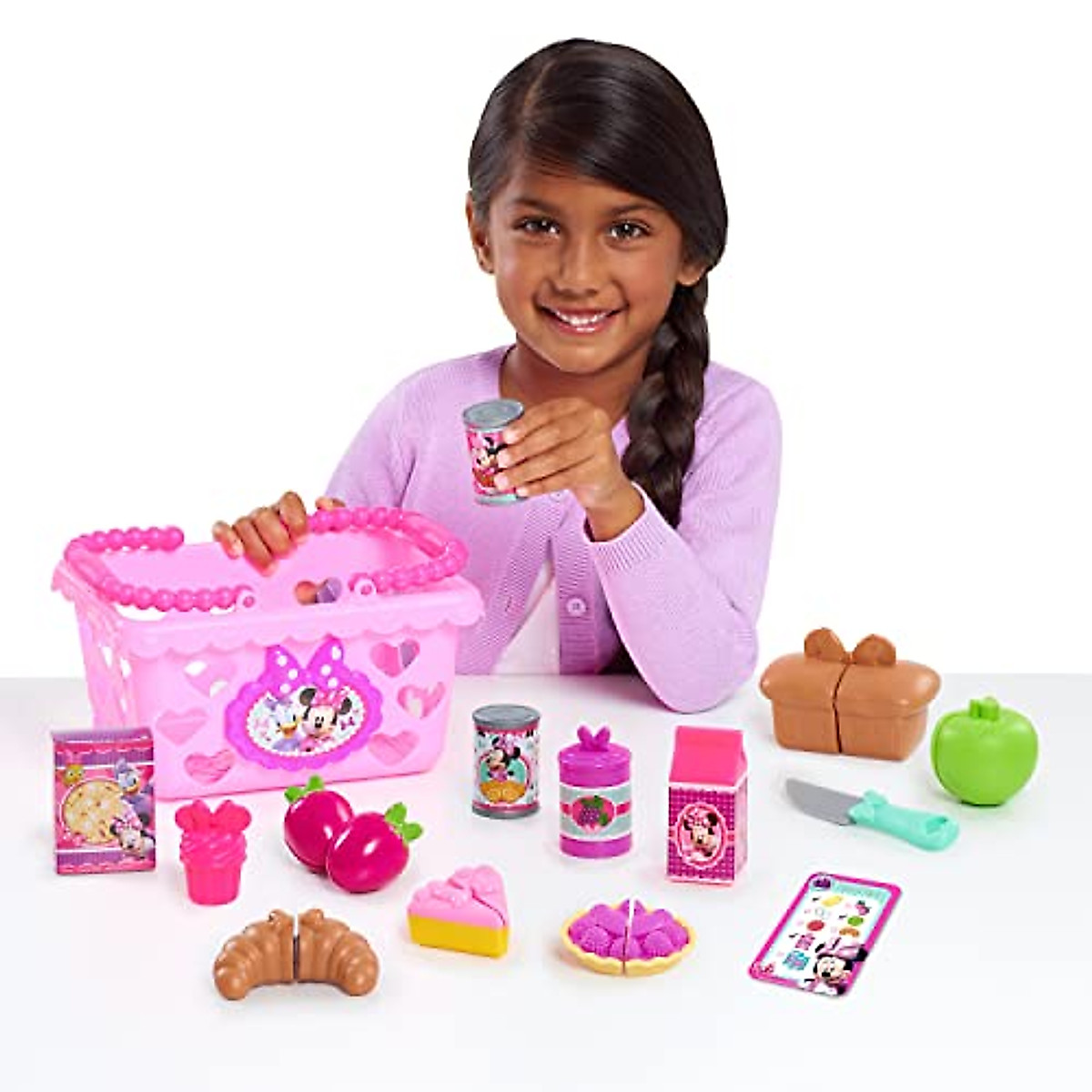 Minnie Bow-Tique Bowtastic Shopping Basket Set, by Just Play