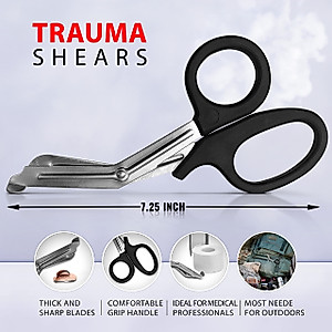 7 pcs Neurological Percussion Set, Reflex Taylor Buck Hammer Pinwheel Diagnostic Kit for Nurses, EMS, Medical Students, Clinical