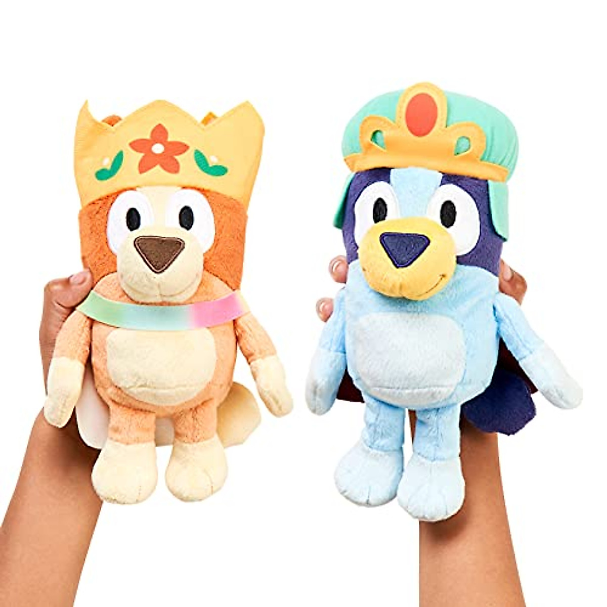 Bluey Friends - Royal Bluey & Bingo Plush Bundle Pack