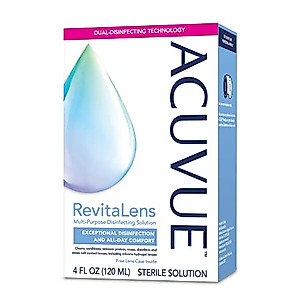 ACUVUE® RevitaLens Multi-Purpose Disinfecting Solution, 4 oz. (Pack of 4)