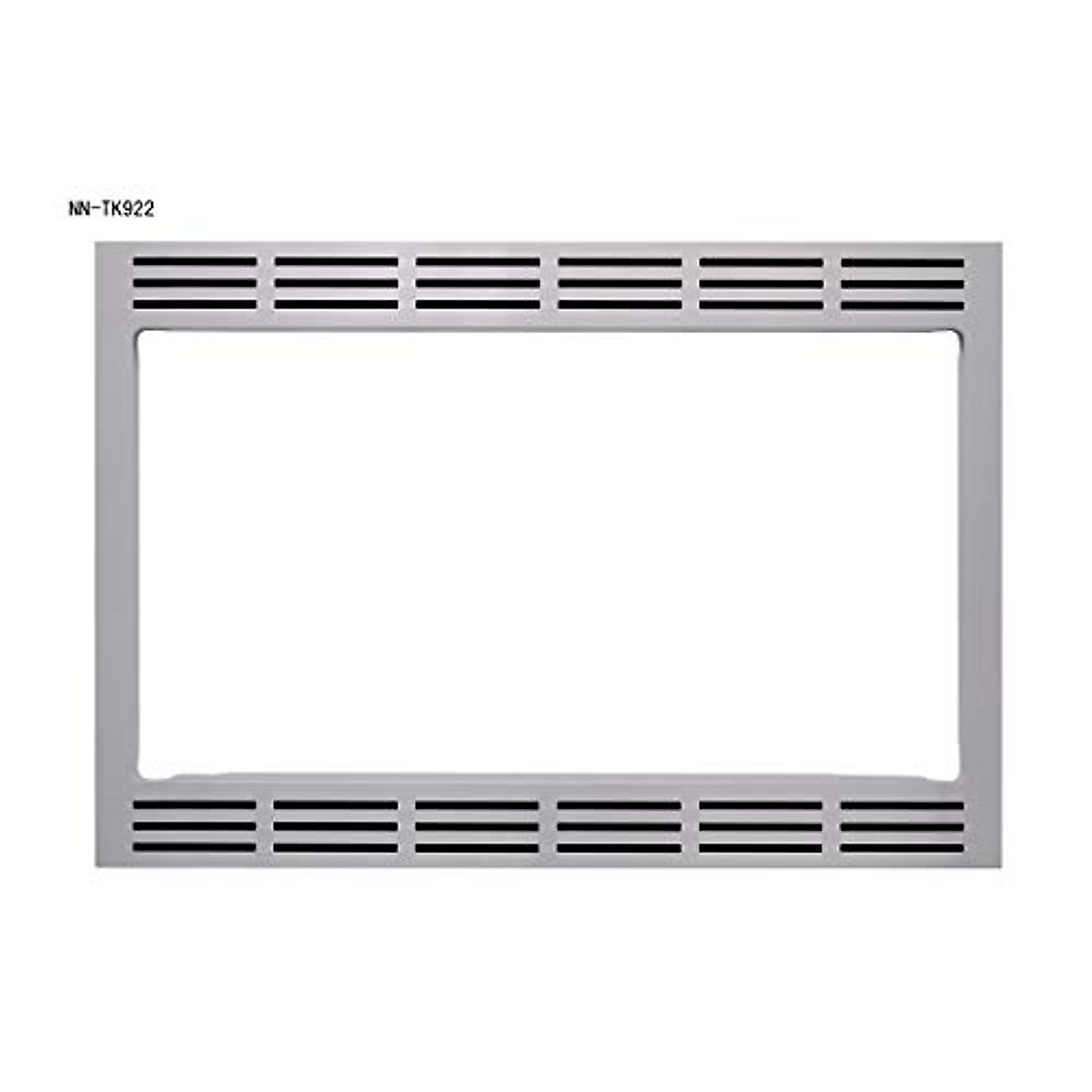 Panasonic 27 TRIM KIT, 27 inch, Silver & Microwave Oven NN-SN966S Stainless Steel Countertop/Built-In with Inverter Technology and Genius Sensor, 2.2 Cubic Foot, 1250W