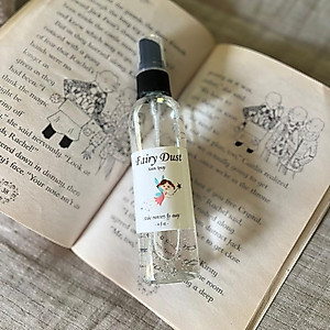 Fairy Dust Room Spray, Bedtime Spray, Monster Spray, Kids Spray, Organic Rose and Lavender, 4 fl oz, Sleep Spray