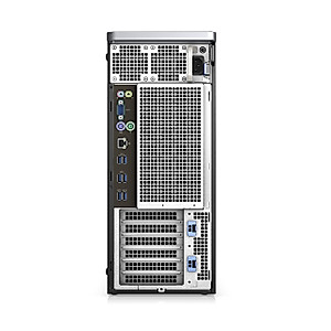 Dell Precision T5820 Desktop Workstation, W-2125 4.0GHz 4 Core, 128GB DDR4, Quadro P5000, 1TB SSD + 2TB HDD, Windows 10 Pro (Renewed)