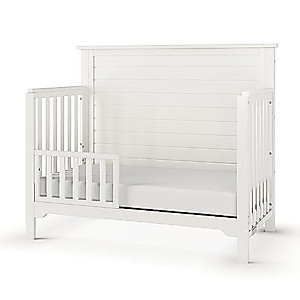 Child Craft Farmhouse Flat Top 4-in-1 Convertible Crib (Brushed Cotton)