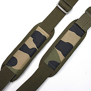 MELOTOUGH Tactical Duty Belt suspenders Police Suspenders Law Enforcement for Duty Battle Belt Suspenders with Padded Adjustable tool belt Suspenders Camo Green