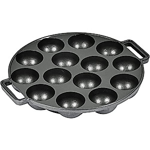 Pearl Metal D-6535 DECSEII Fluorine Processed Takoyaki Pan, 14 Holes