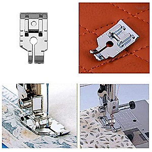 1/4 Inch (Quarter Inch) Quilting Piecing Presser Foot for All Low Shank Snap-On Singer, Brother, Babylock, Euro-Pro, Janome Sewing Machines