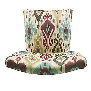 HomePop Parsons Upholstered Accent Dining Chair, Set of 2, Sienna