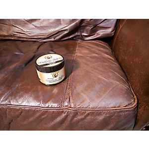 Howard Products Leather Salve - Leather Conditioner for Car Interior, Rejuvenates, Protects, Revives Leather: Couches, Shoes, No Sticky Residue