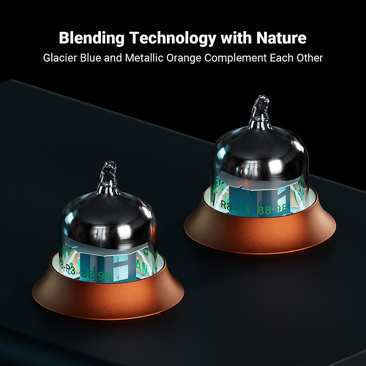 Fosi Audio P3 Tube Preamp Headphone Amplifier Home Audio Preamplifier Mini Vacuum Pre Amp Receiver with Bluetooth aptX LL HD Bass Treble Tone Controls for HiFi Stereo Active Speakers with RCA AUX Jack