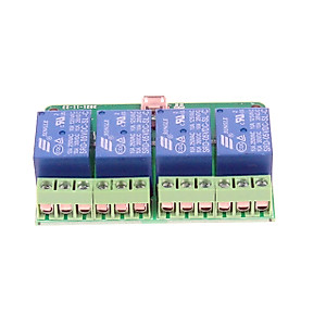 NOYITO HID Drive-free USB Computer Control Switch Relay Module USB Smart Switch Control Plug and Play (4-Channel Micro-USB)