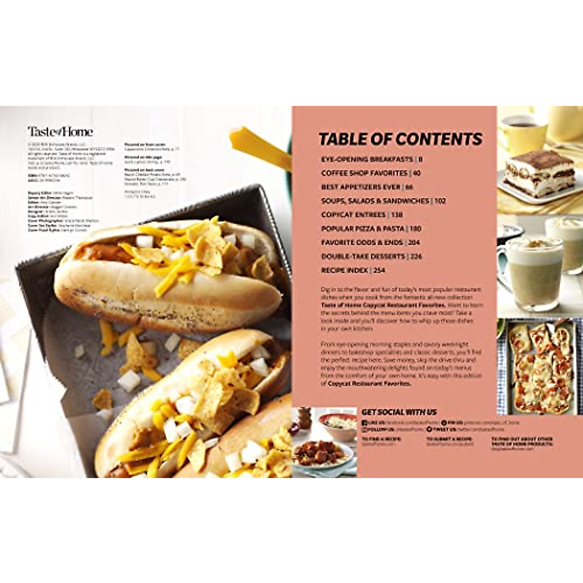 Taste of Home Copycat Restaurant Favorites: Restaurant Faves Made Easy at Home (Taste of Home Copycat Favorites)