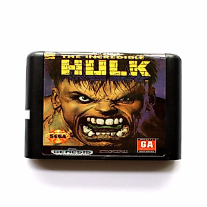 Incredible Hulk 16 bit MD Game Card For Sega Mega Drive For Genesis