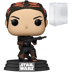 Funko Star Wars: Book of Boba Fett - Fennec Shand Pop! Vinyl Figure (Bundled with Compatible Pop Box Protector Case)