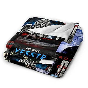 Idol 3D Print Throw Blanket Anti Pilling Flannel Fleece Throw Blanket Beach Blanket Picnic Blanket for Sofa,Office Bed Car Camp Couch 50"X40"